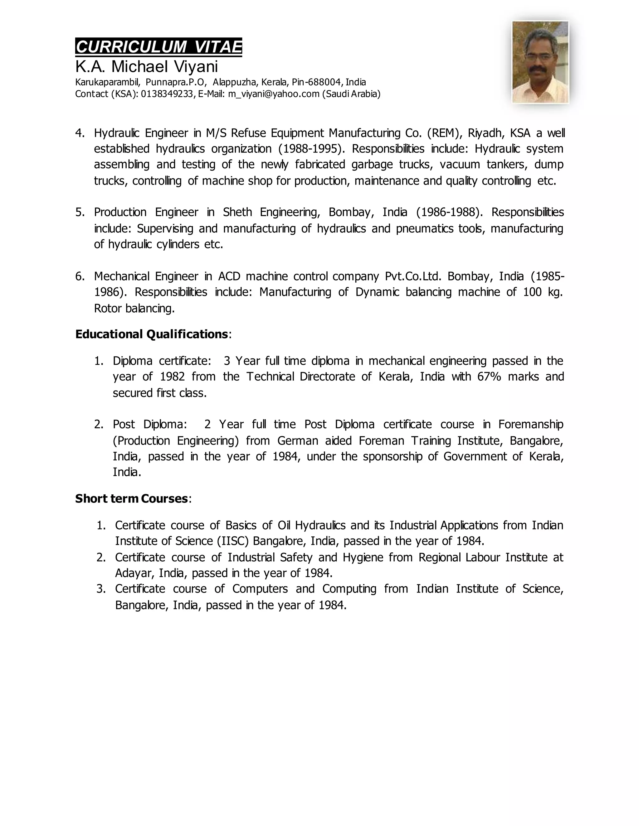 MichaelCV-1[1] | PDF