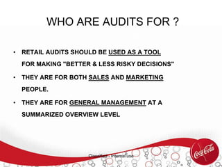 Introduction to Retail Audit - March 2012 - Sample Program Slides | PPT