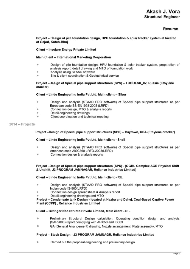 Resume - Akash Vora | PDF