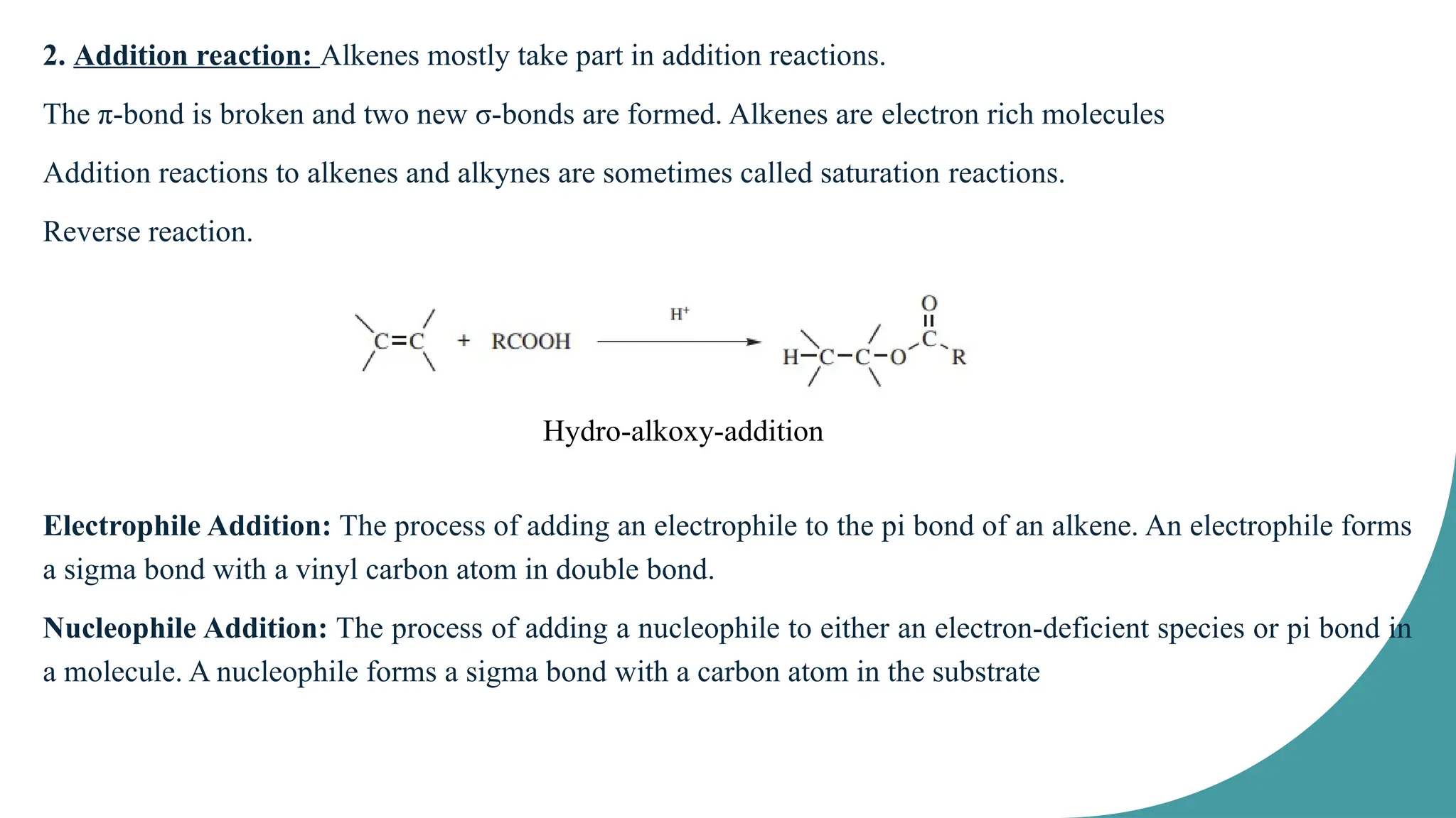 Types of reaction and reaction mechanism | PPTX