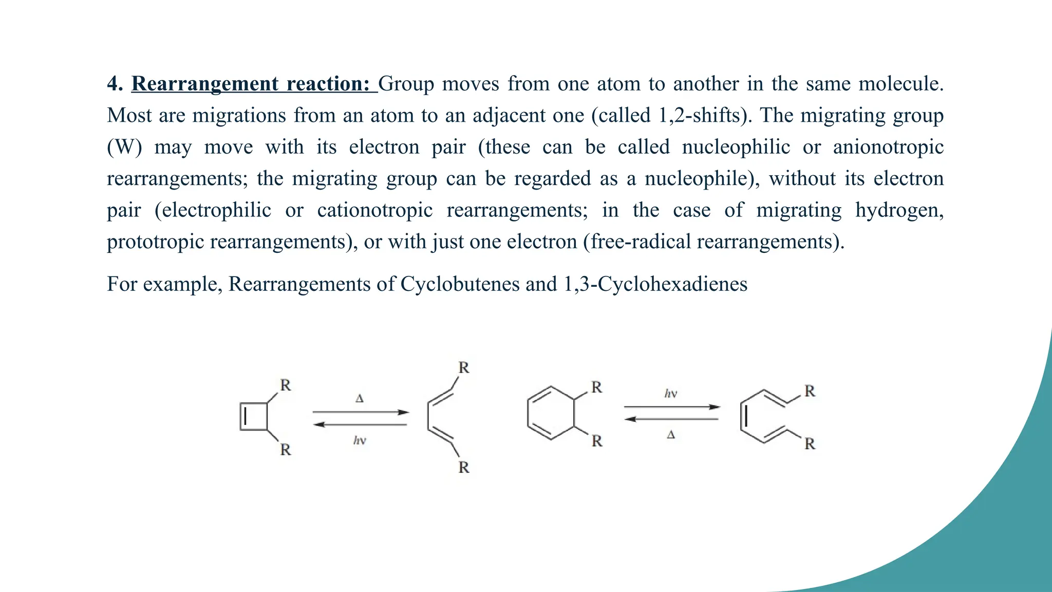 Types of reaction and reaction mechanism | PPTX