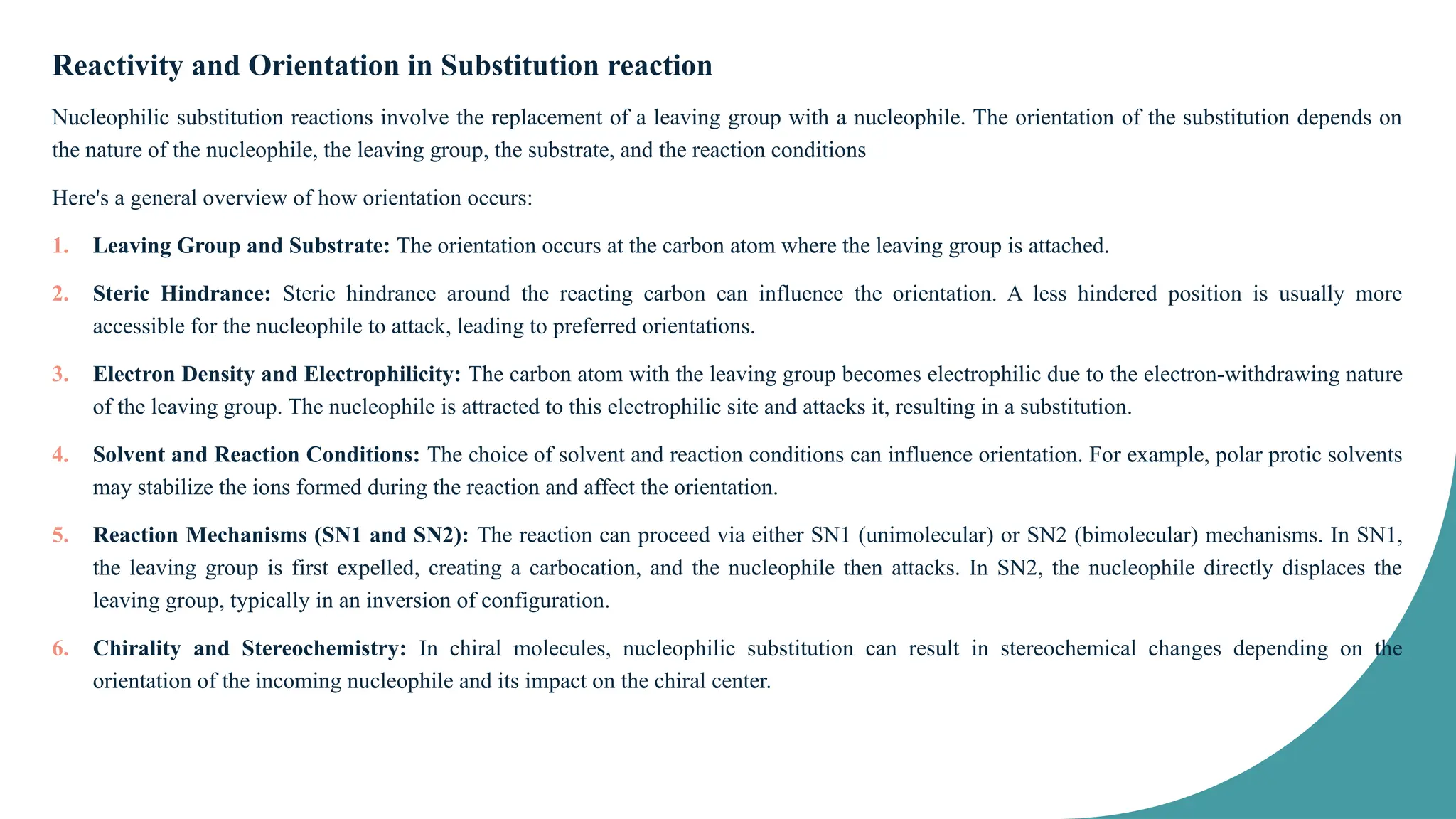 Types of reaction and reaction mechanism | PPTX