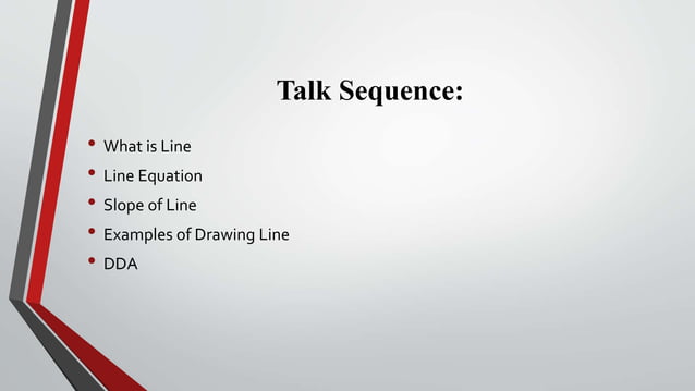Dda line algorithm presentatiion | PPTX | Computing | Technology ...