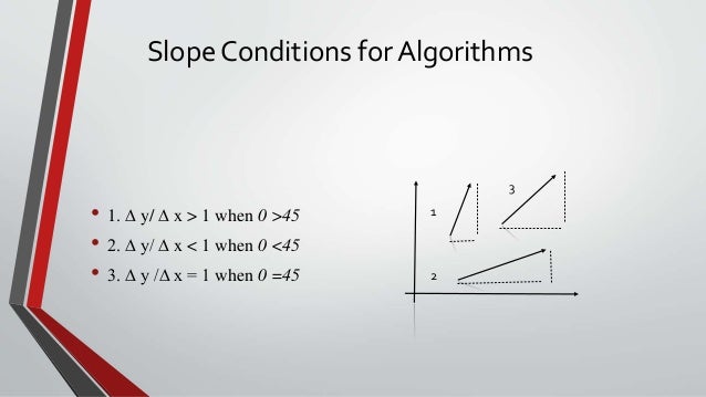Dda Line Algorithm Presentatiion