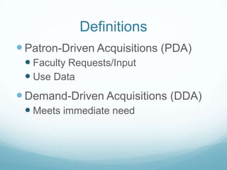 Demand-Driven Acquisition: Minor Shift or Fundamental change | PPTX | Publishing Industry ...