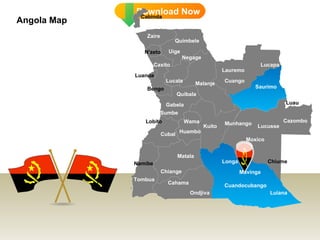 DD Angola Map | PPT