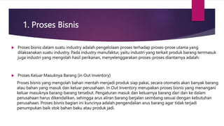 DDAPHP_Elemen 1. Proses bisnis secara menyeluruh di bidang industry ...