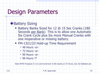 Fire Pump Engines Overview | PPT