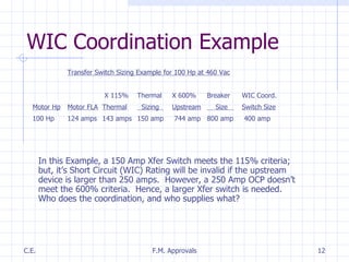 Fire Pump Transfer Switch Basics | PPT | Automotive