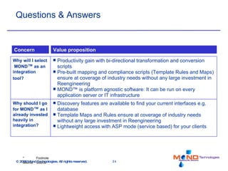 MOND Semantics Integration | PPT | Databases | Computer Software and Applications
