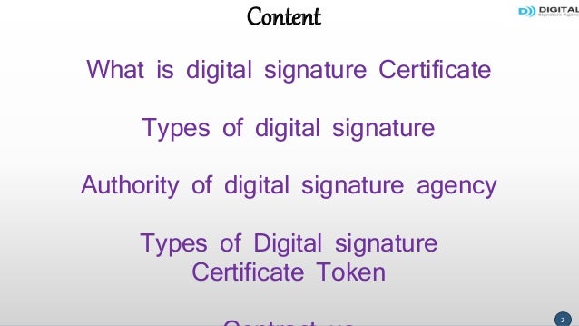 DDA tender digital signature | PPT