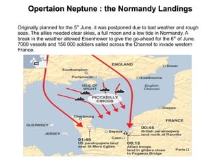 D day and the A Bomb for European Section students | PPT