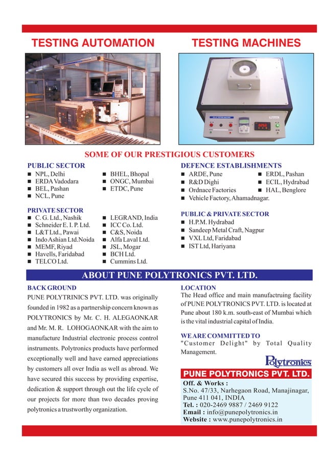 Polytronics Activity | PDF | Manufacturing Industry | Industries