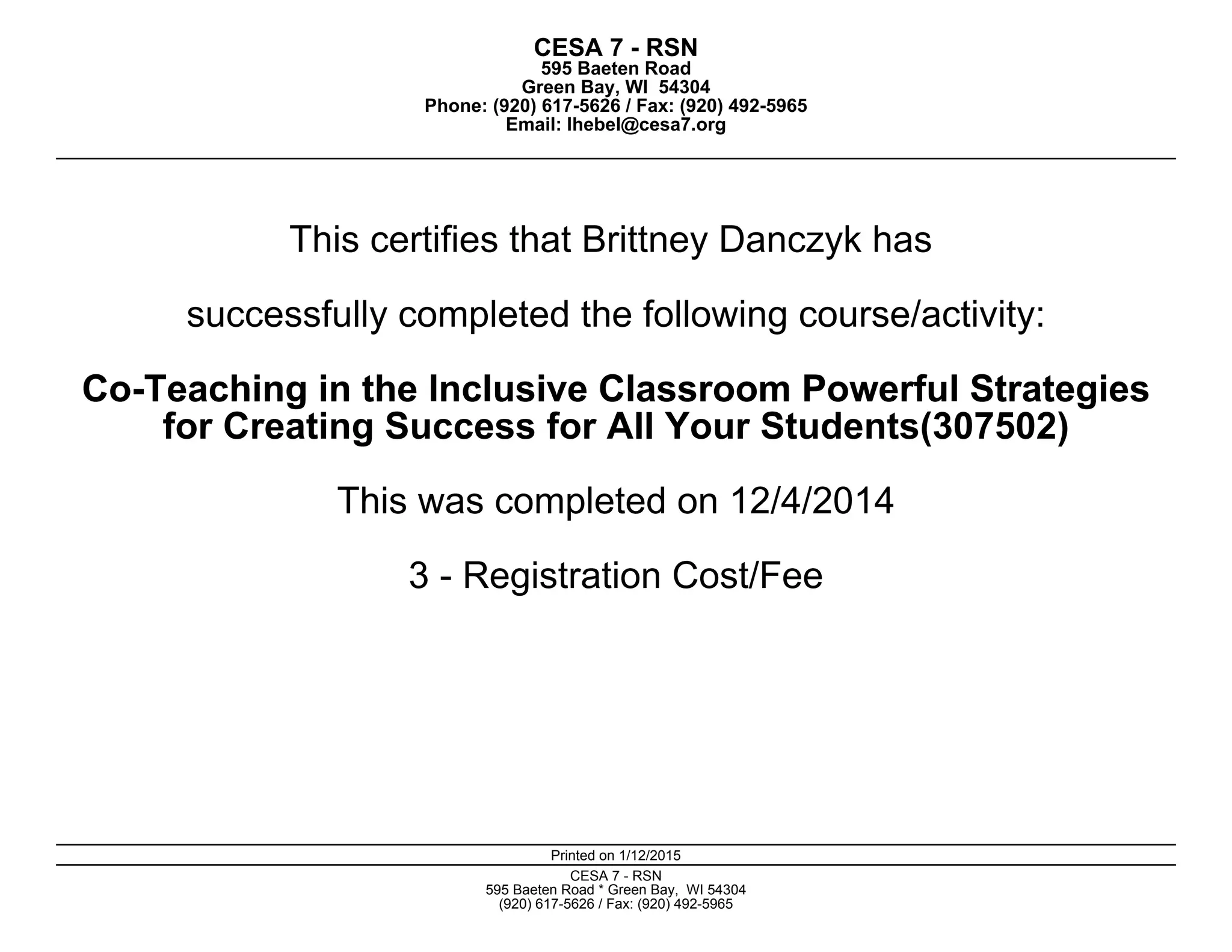 Certificate co teaching inclusive classroom.PDF