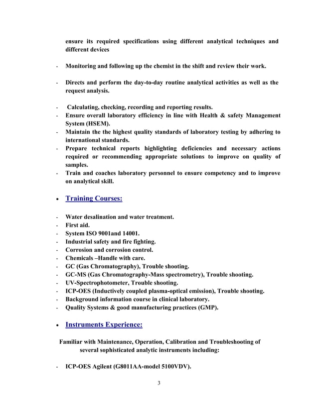 Ahmed Seddik CV. | PDF