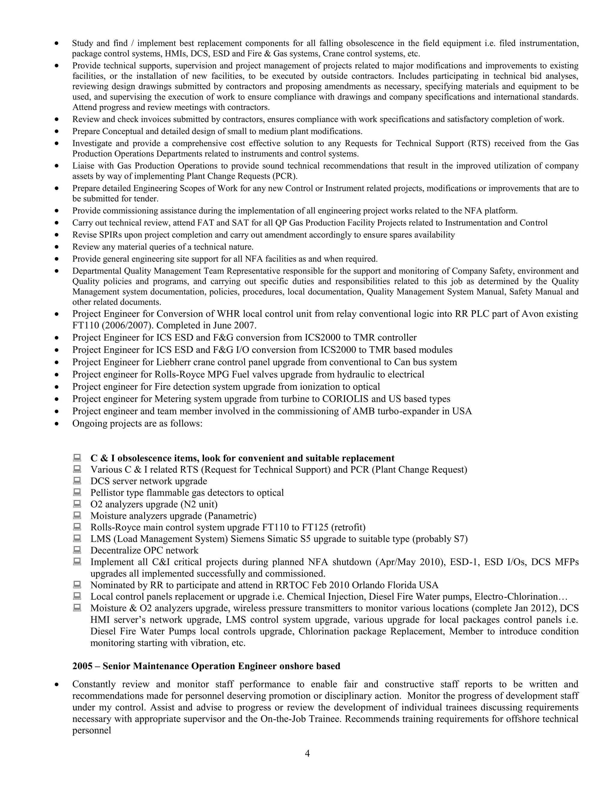 RAOUF CURRICULUM VITAE 2016 Oil & Gas | PDF