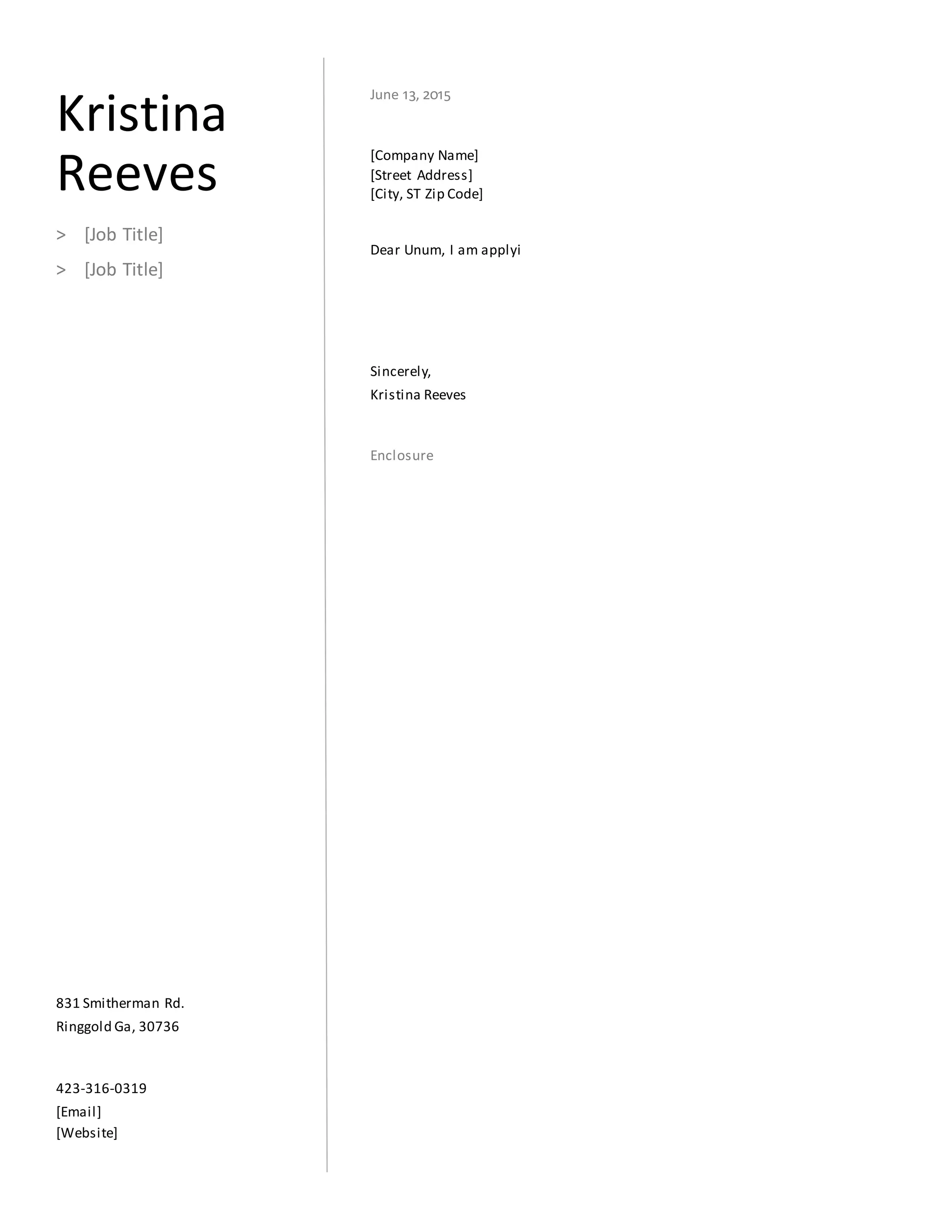 krissy resume 2015 | PDF