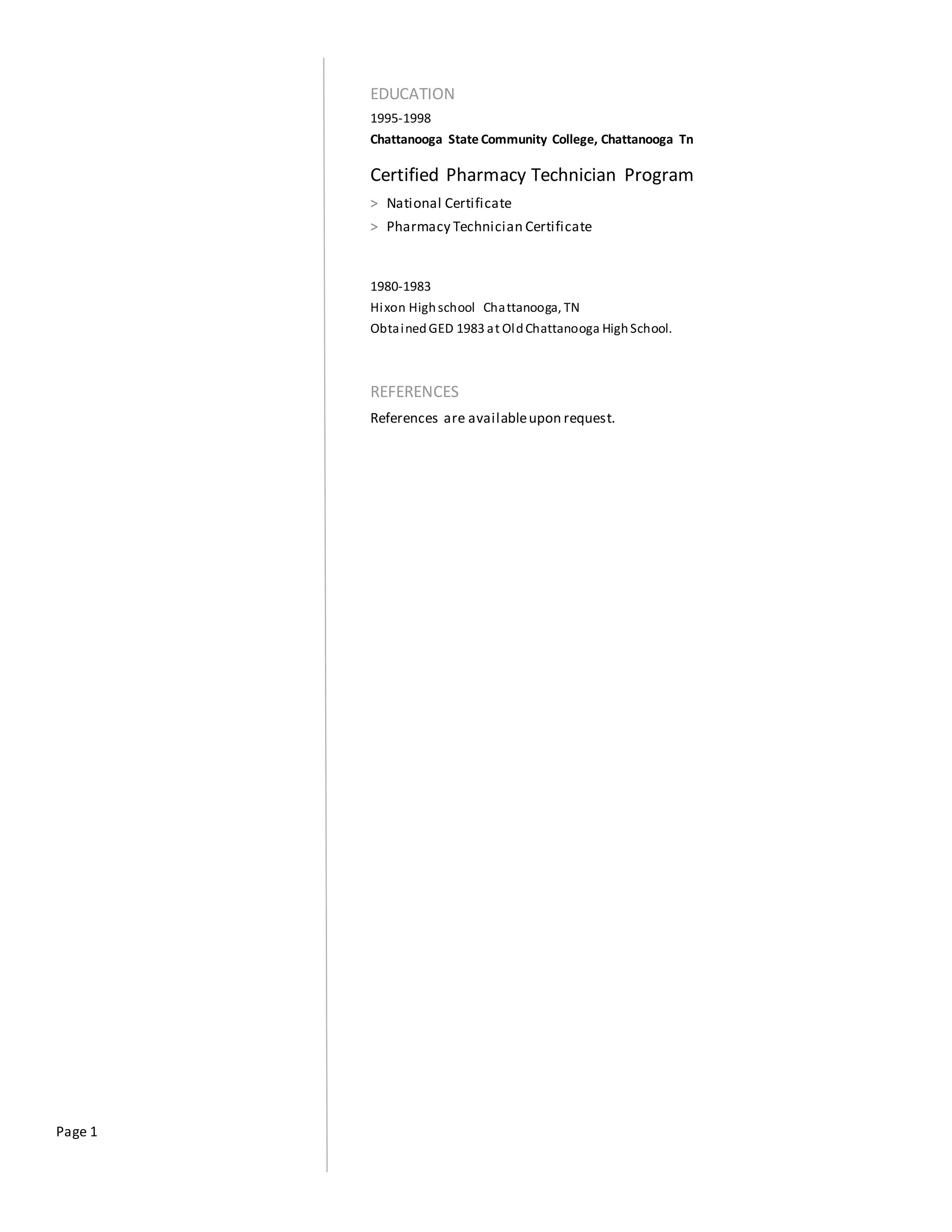 krissy resume 2015 | PDF