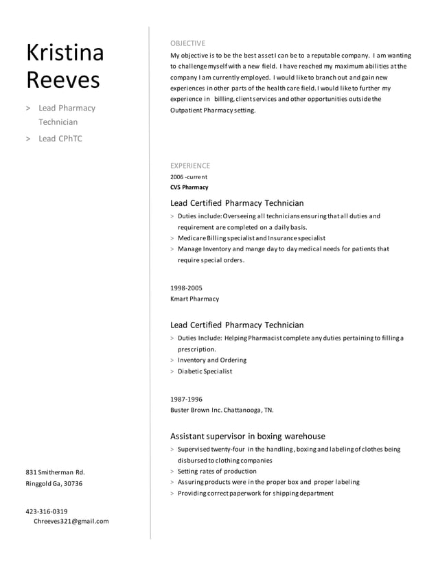 krissy resume 2015 | PDF