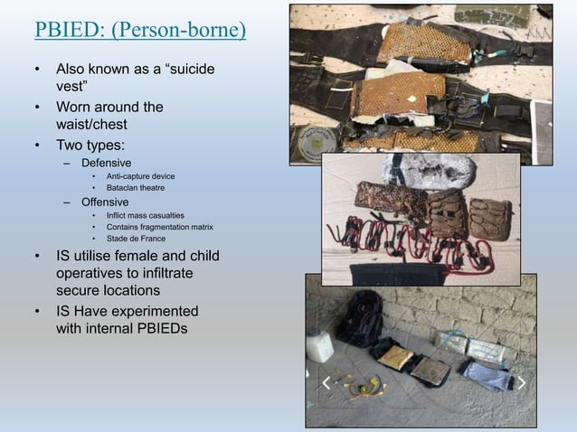 In-depth IED Awareness Training | PPTX