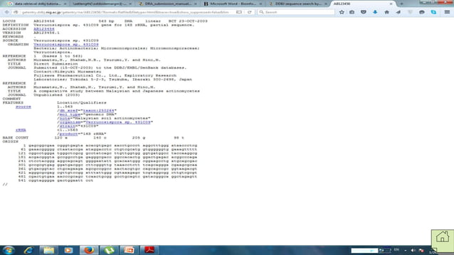 Ddbj | PPTX | Databases | Computer Software and Applications