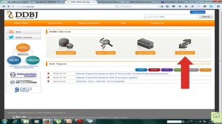 Ddbj | PPTX | Databases | Computer Software and Applications