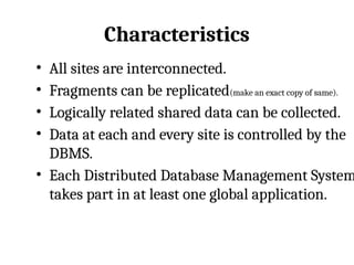 Distributed DataBase Management System .pptx