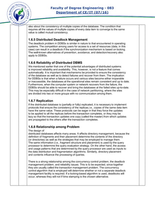 DDBMS Paper with Solution | PDF | Databases | Computer Software and Applications