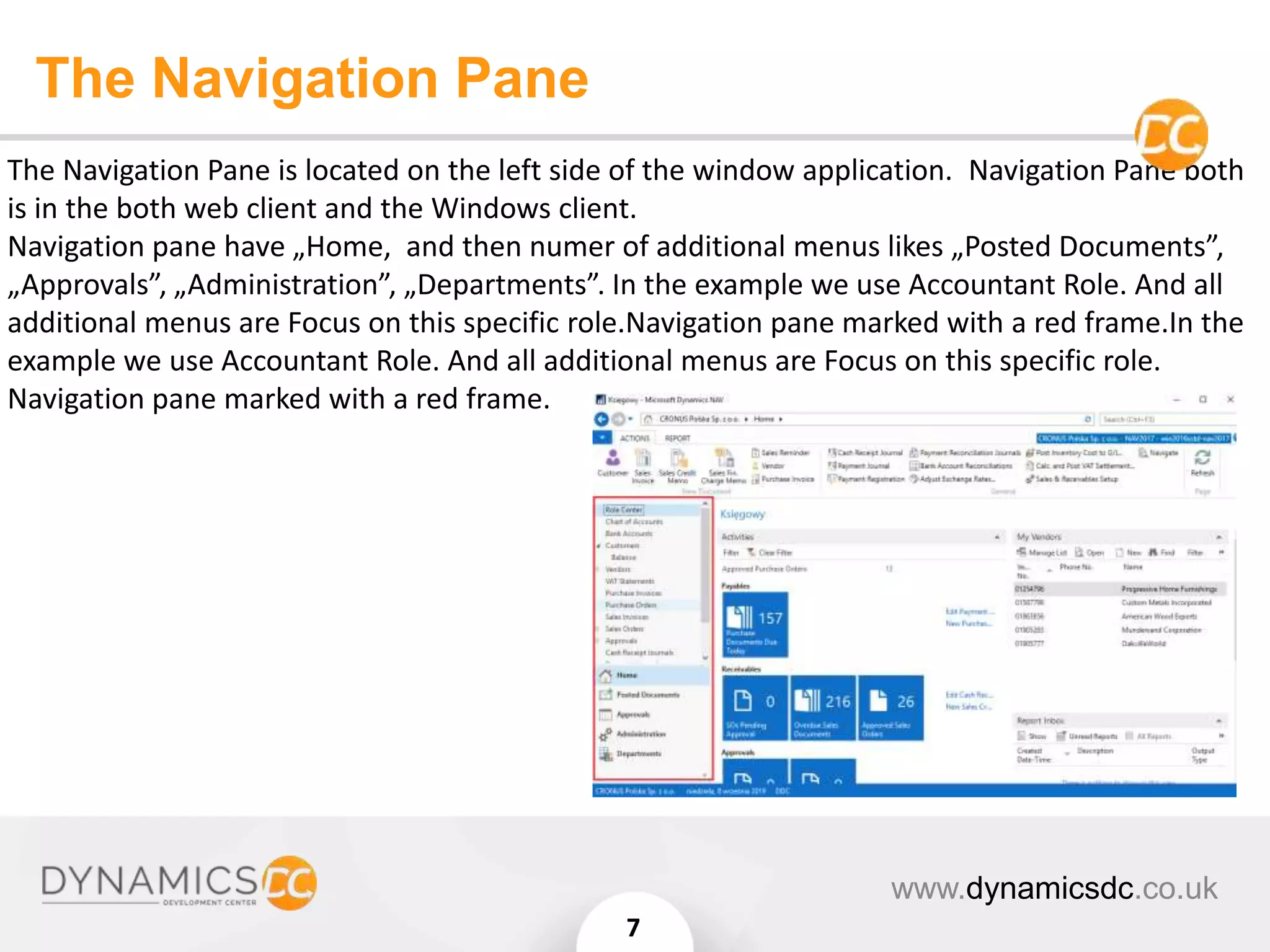 Dynamics NAV - user interface | PPTX | Computing | Technology & Computing Dynamics NAV - user interface | PPTX | Computing | Technology & Computing