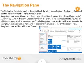 Dynamics NAV - user interface | PPTX