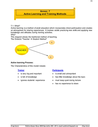 Training Manual - ToT - Draft Final | DOCX