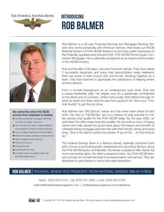 HECM BIO 2016 - Rob Balmer | PDF