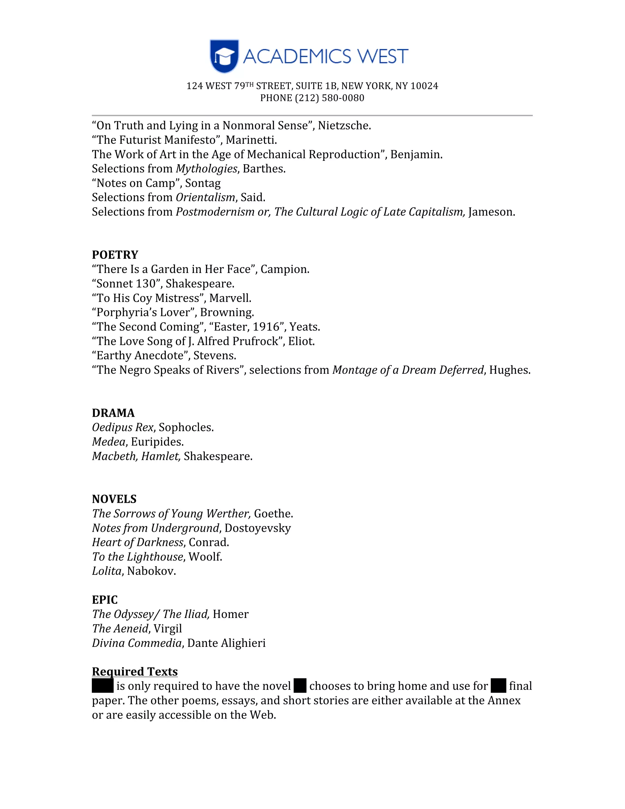 Syllabus -- Textual Analysis and Essay Construction | PDF