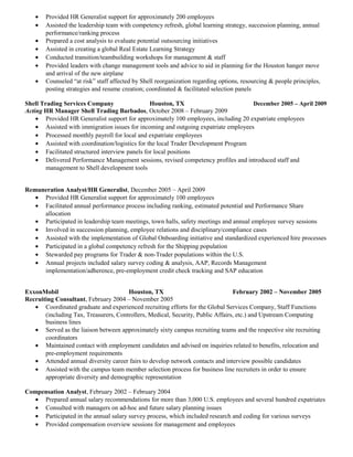 Swinden.resume.internal | DOC | Human Resources | Business