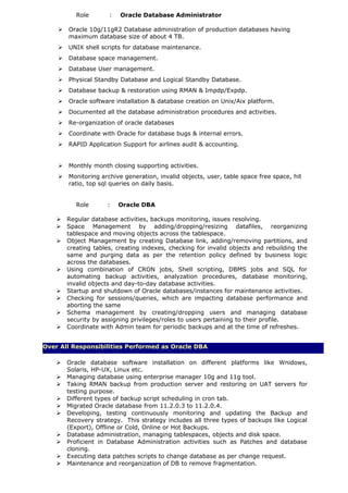 DBA_Kuppam_Saikrishna_B-Tech (1) | DOC | Databases | Computer Software and Applications