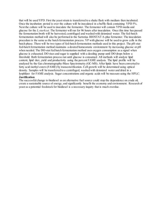 FAME Project Description | PDF