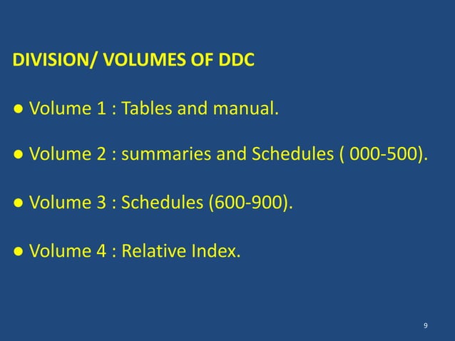 DDC Classification.pptx
