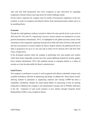 Dyson [Markets & Strategy] | PDF