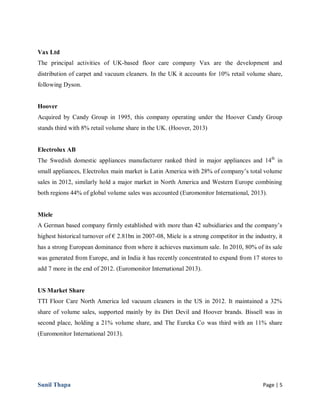 Dyson [Markets & Strategy] | PDF