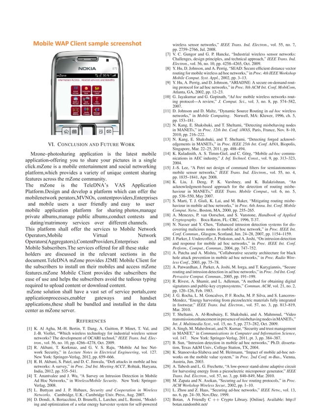 9 Eaack A Secure Intrusion Detection System For Manets Pdf Pdf