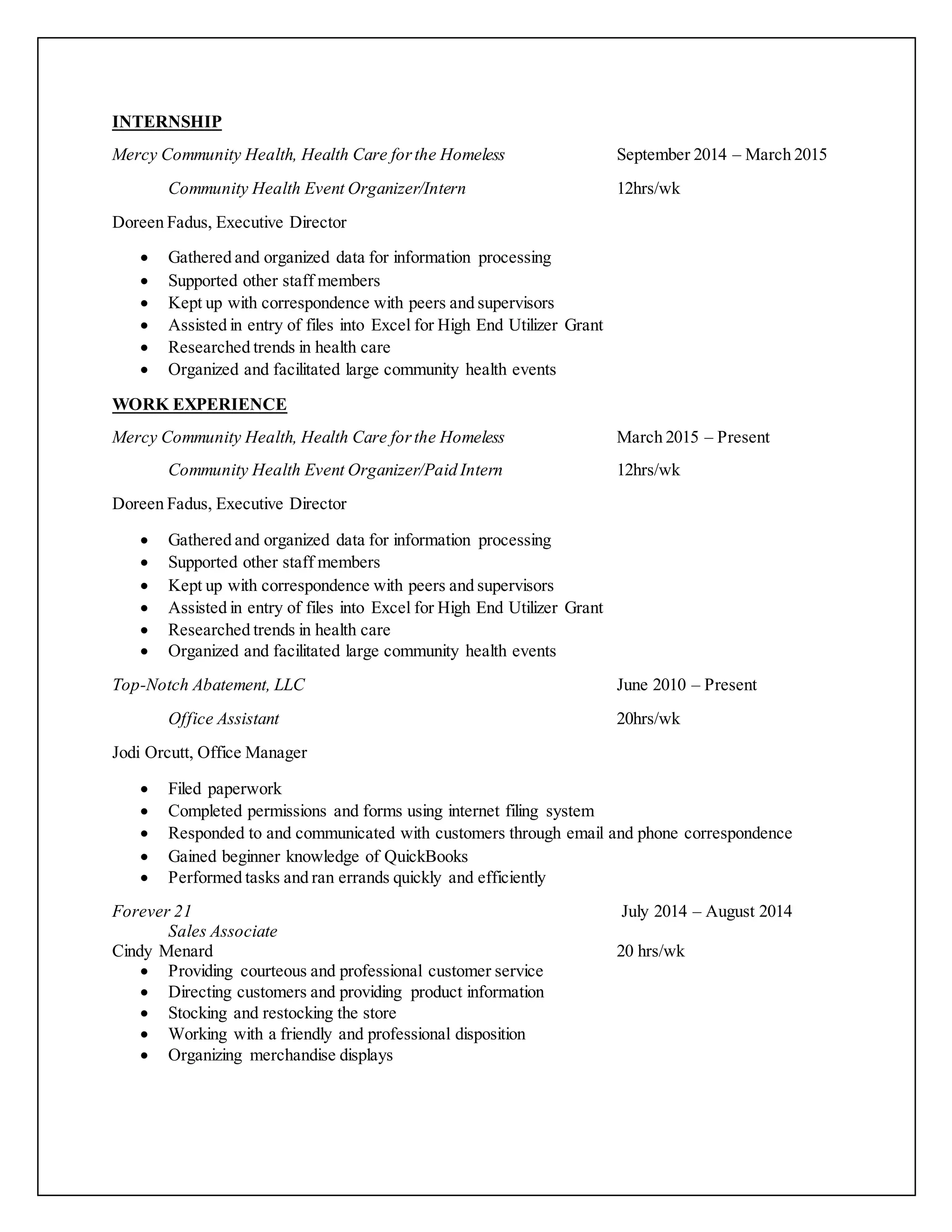 expanded resume | DOCX