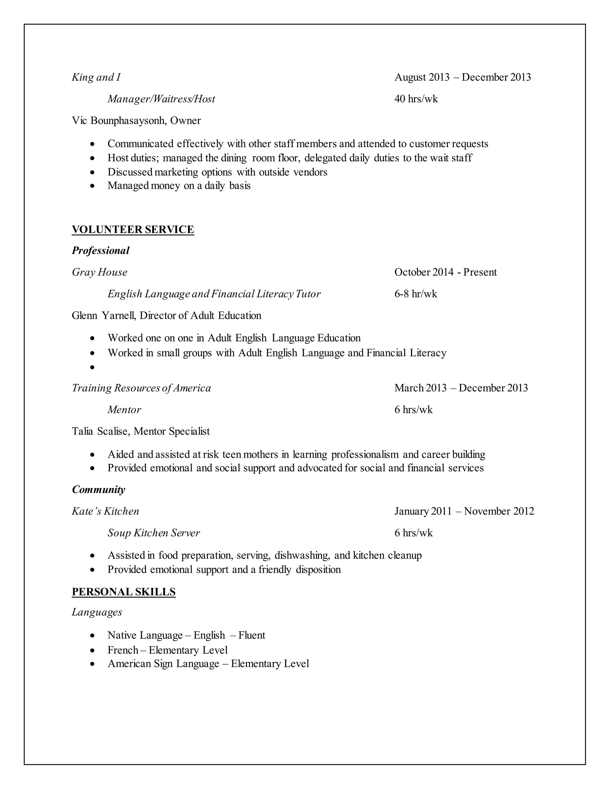 expanded resume | DOCX