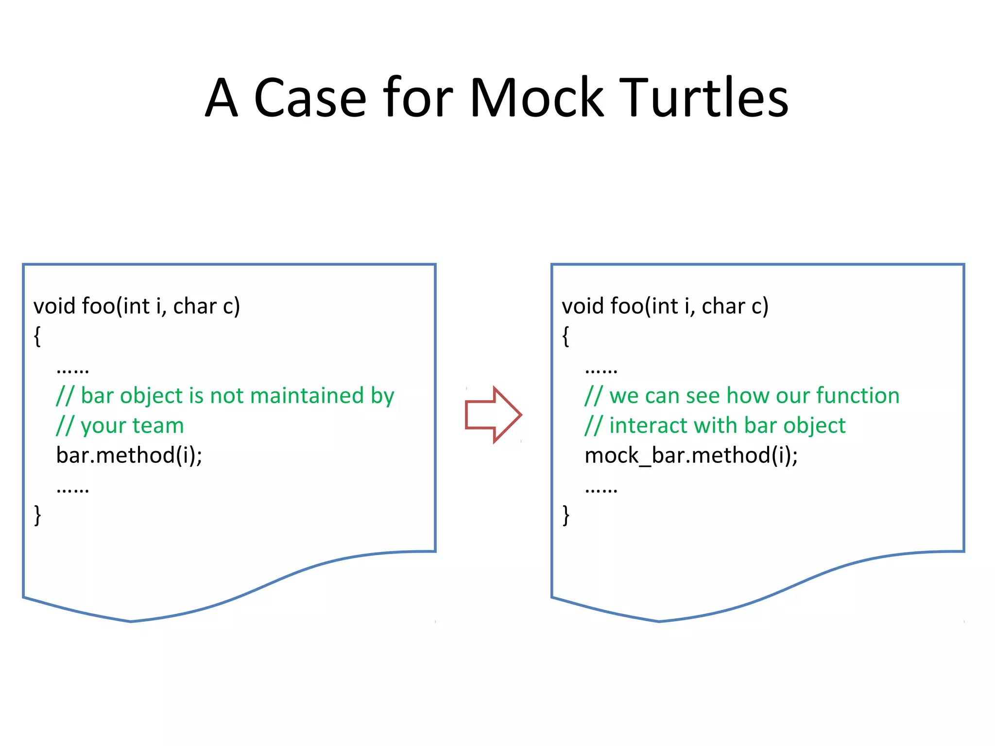 Google mock for dummies | PPT