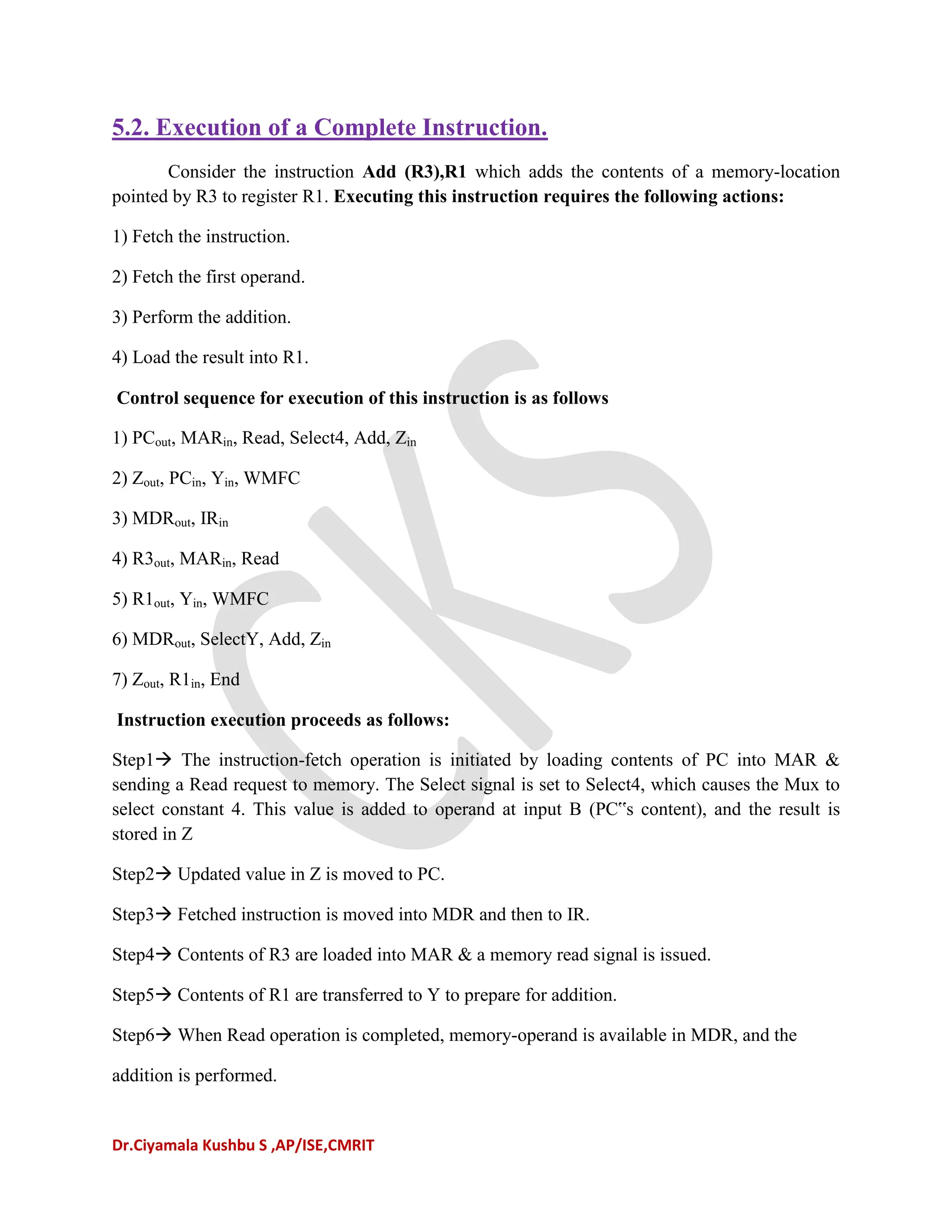 BCS302-DDCO-basic processing unit-Module 5- VTU 2022 scheme-DDCO-pdf | PDF