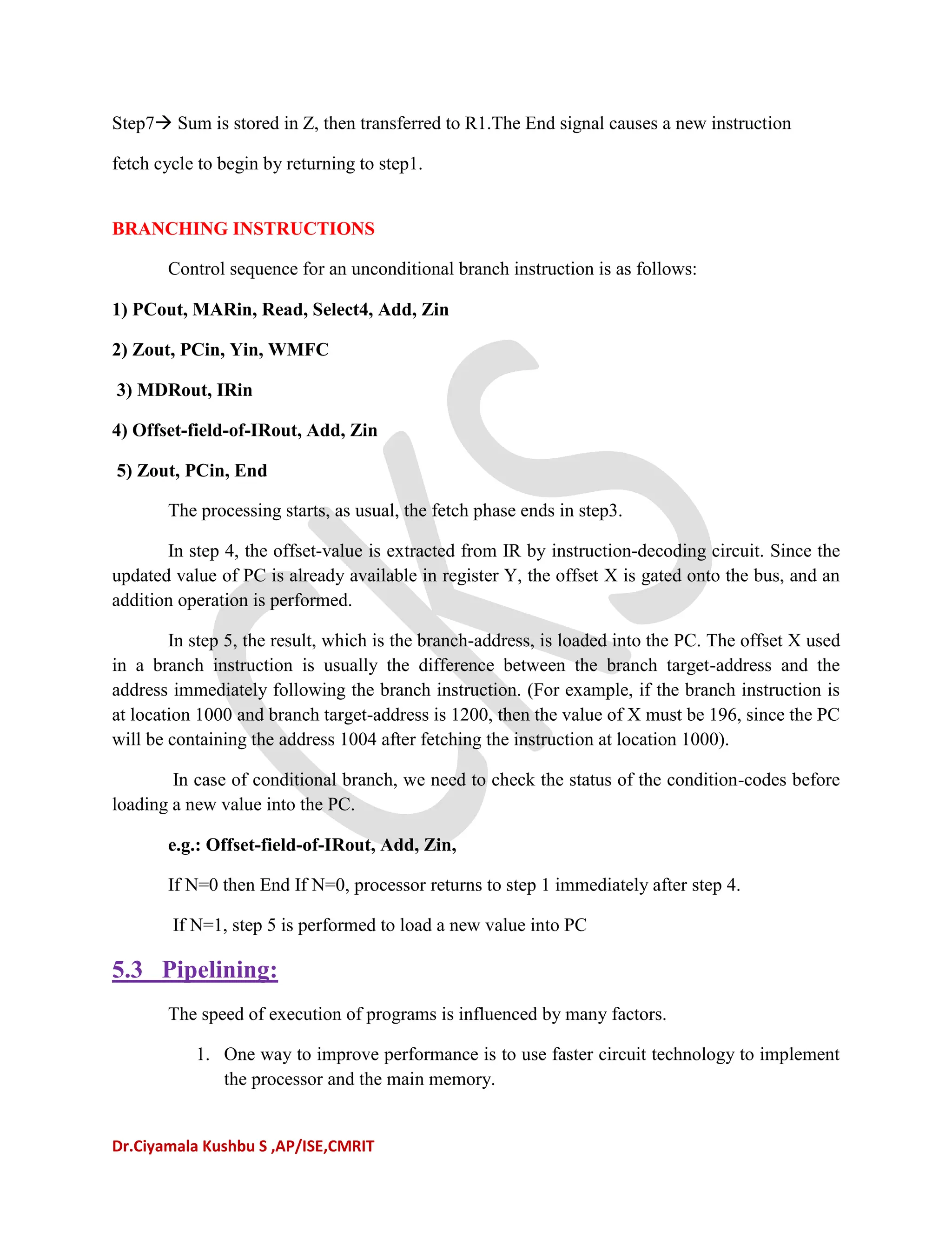 Bcs302 Ddco Basic Processing Unit Module 5 Vtu 2022 Scheme Ddco Pdf Pdf