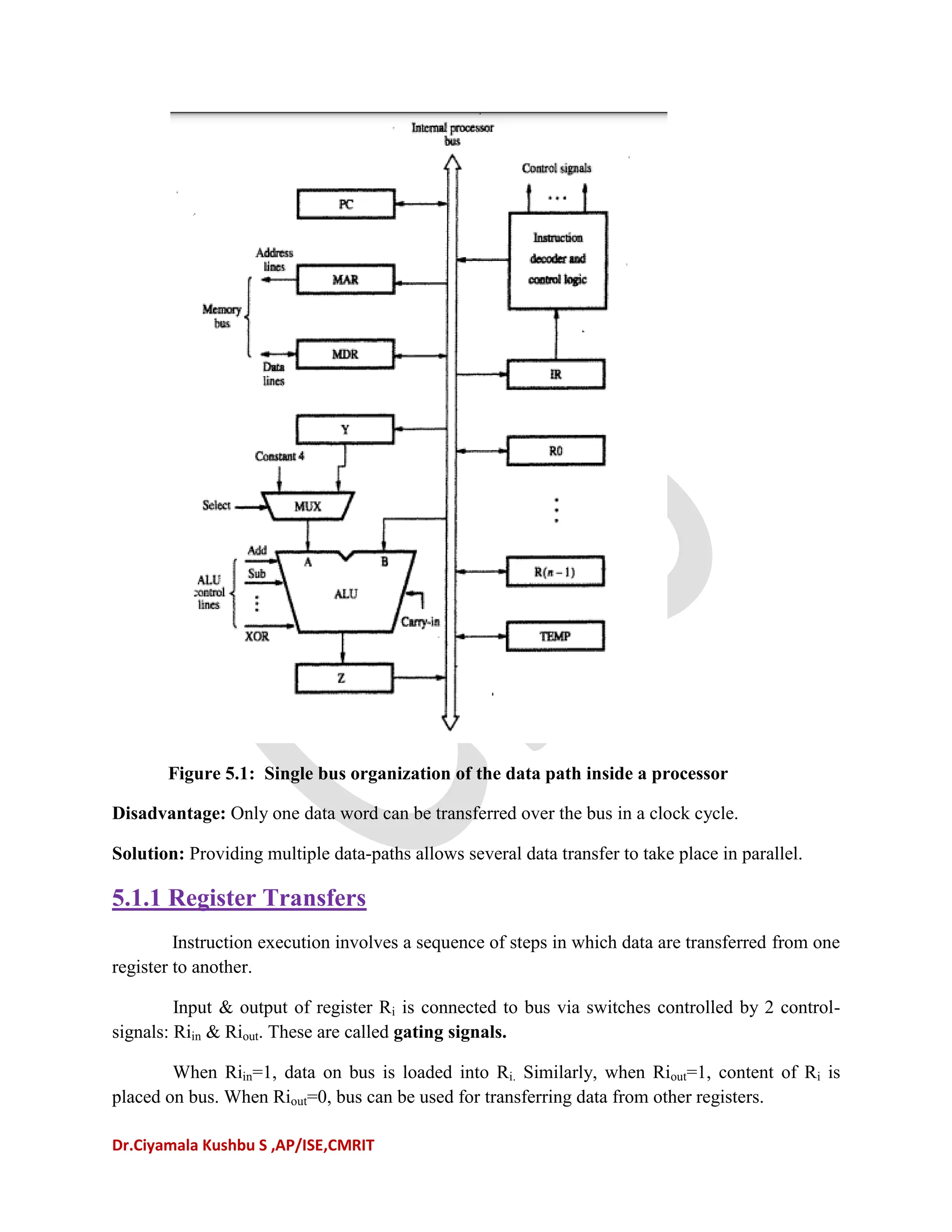 Bcs302 Ddco Basic Processing Unit Module 5 Vtu 2022 Scheme Ddco Pdf Pdf