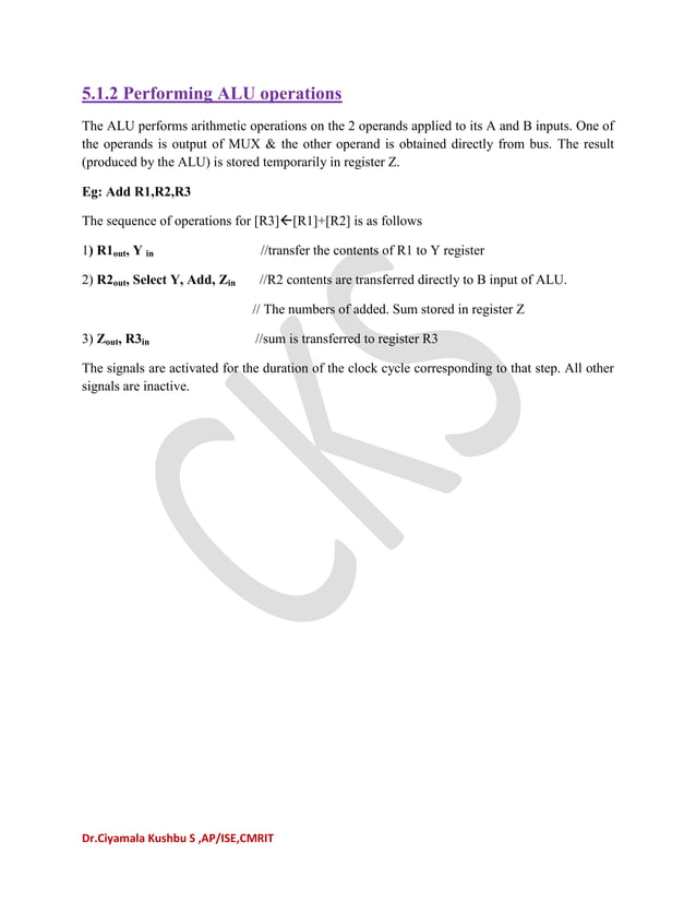 BCS302-DDCO-basic processing unit-Module 5- VTU 2022 scheme-DDCO-pdf | PDF
