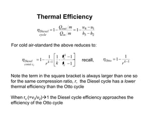 diesel cycle presentation | PPTX