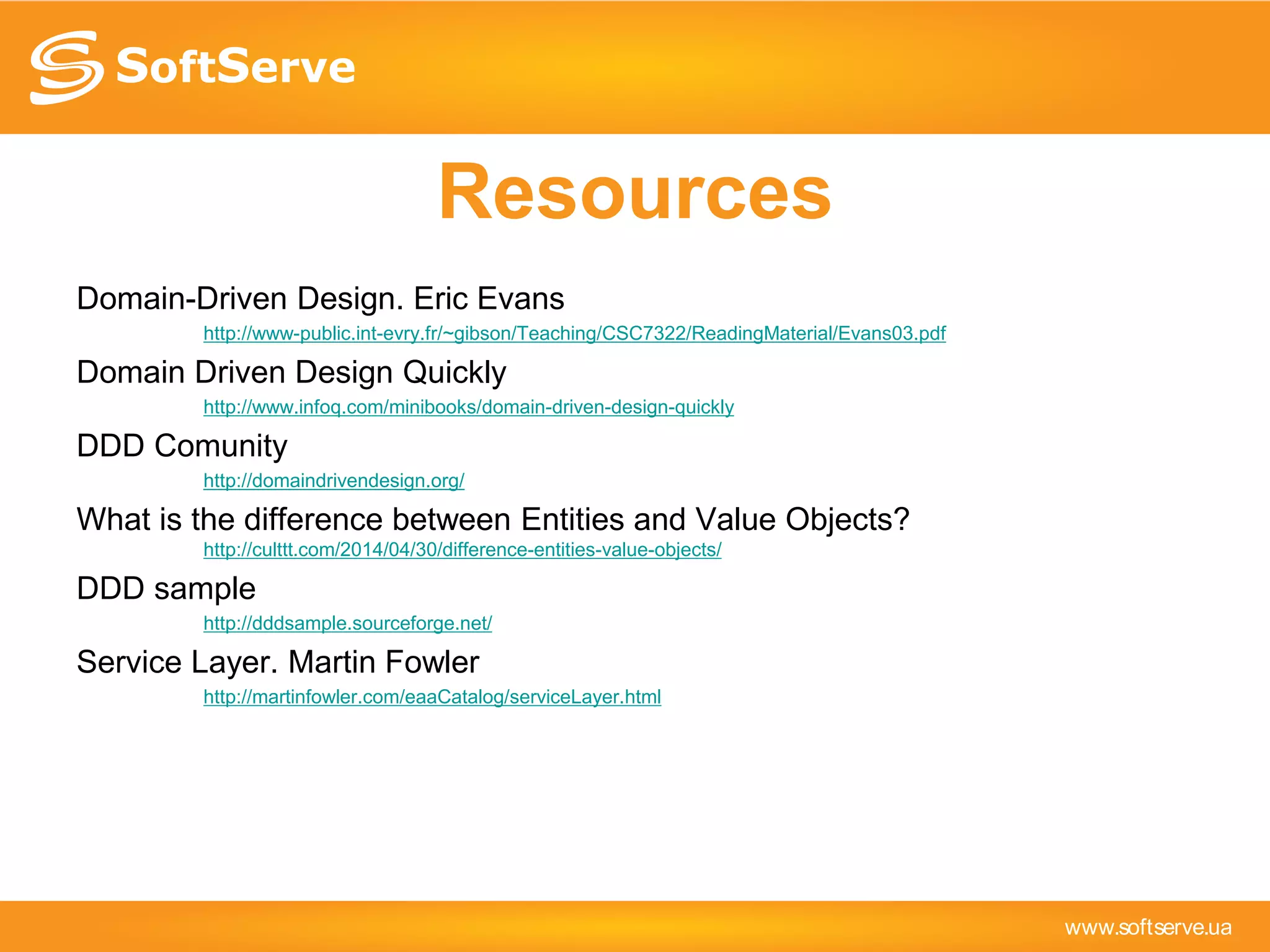 Domain Driven Design | PPT