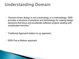 Domain driven design | PPT